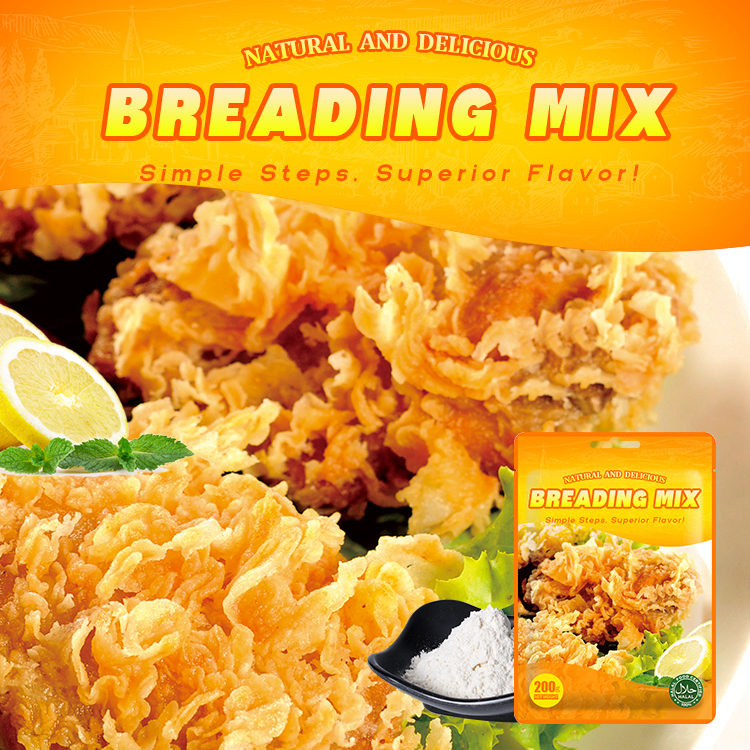 McSino 5kg KFC Style Crispy Fried Chicken Powder Coating Blended Ready ...